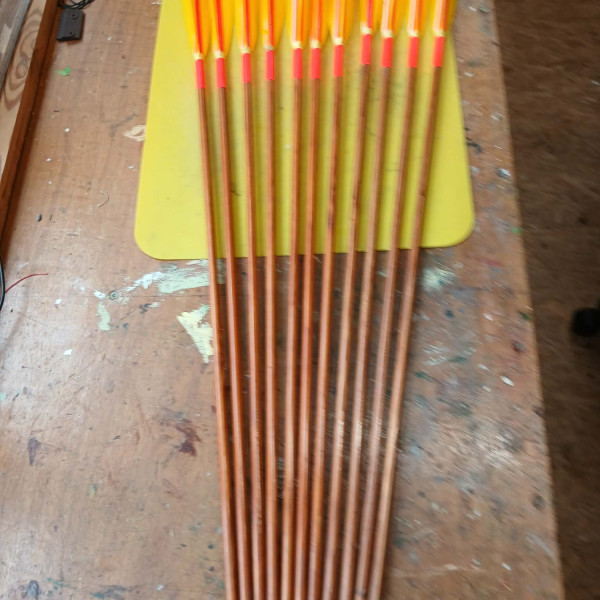 Sell My Bow - 11 in number premium Scots pine arrows.