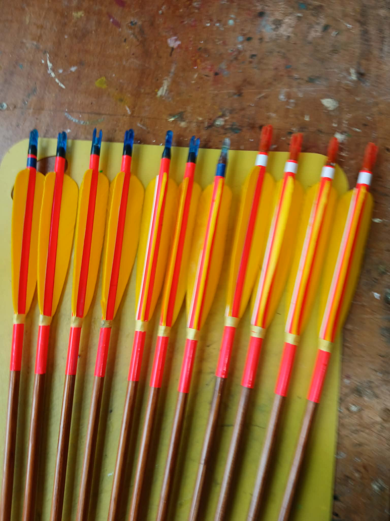 Sell My Bow - 11 in number premium Scots pine arrows.